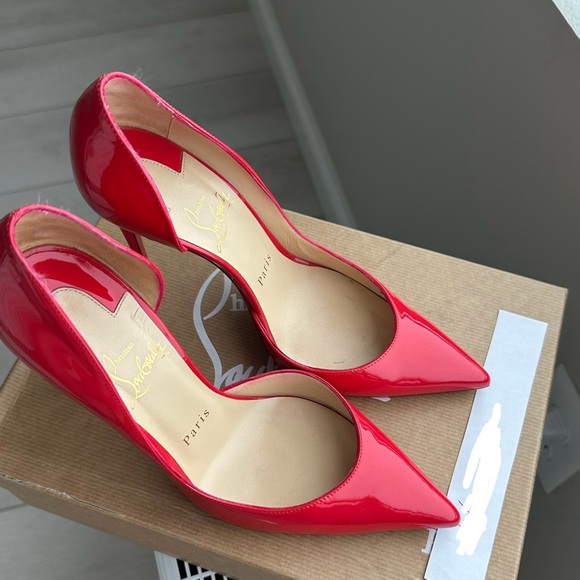 Christian Louboutin | Shoes | Christian Louboutin Red Stiletto Heels ...